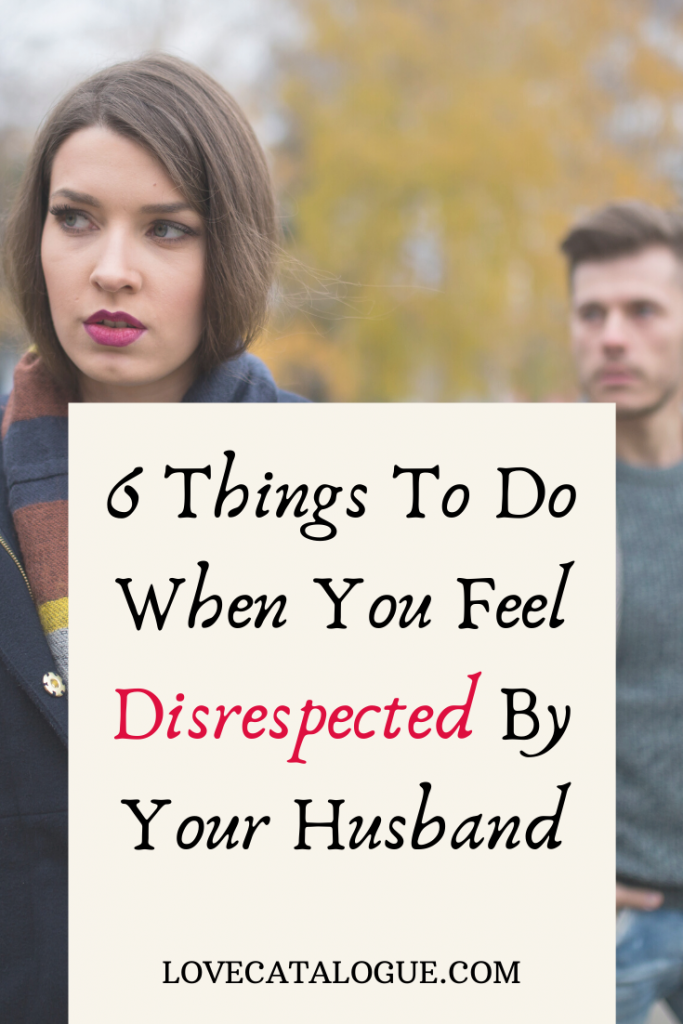 How To Deal With Disrespect In Marriage - Love Catalogue