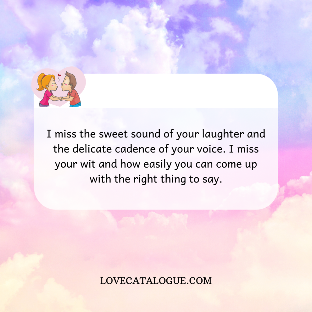 200 "I Miss You" Love Messages - Love Catalogue
