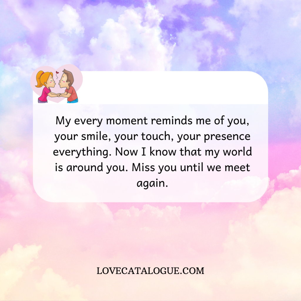 200 "I Miss You" Love Messages - Love Catalogue