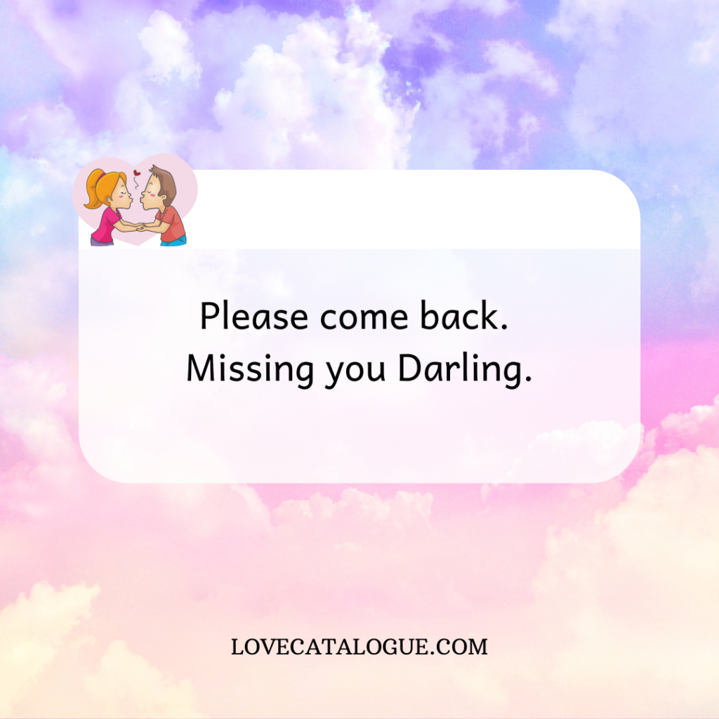 200 "I Miss You" Love Messages - Love Catalogue