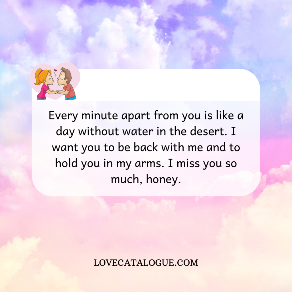 200 "I Miss You" Love Messages - Love Catalogue